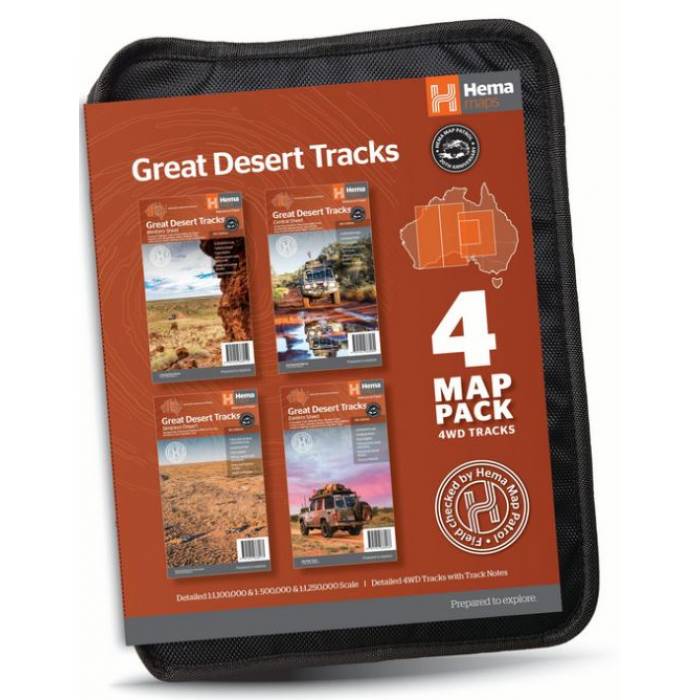 Hema's Great Desert Tracks Map Pack