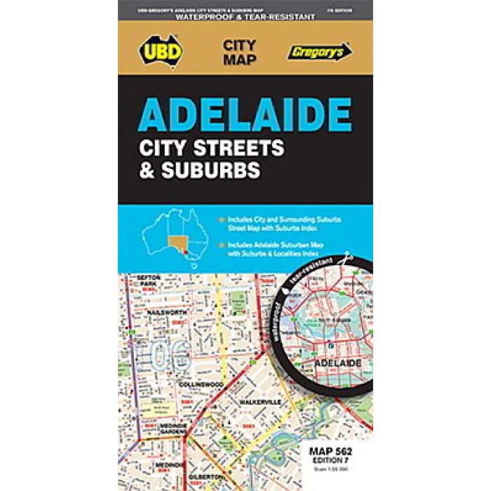 Adelaide City Streets & Suburbs 562