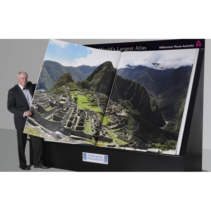Earth Platinum Atlas by Millennium House - The largest World Atlas