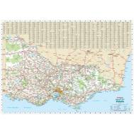 Wall maps of Victoria, available from Maptopia with many mounting and ...