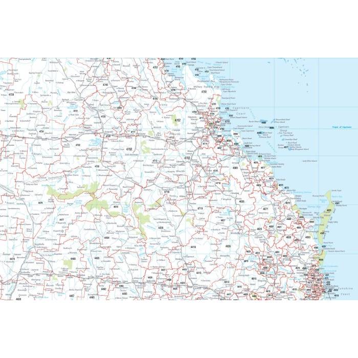 South East Qld Postcode Map Gwerh South East Qld Postcode Map Gwerh